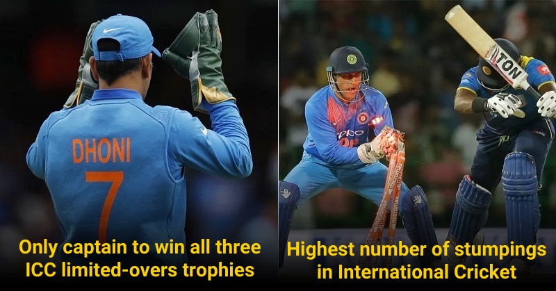5 Records Set By MS Dhoni That Will Be A Challenge To Break